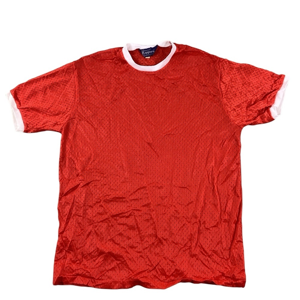 Vintage 70s Dee Cee Rappers Nylon Ringer Jersey T - Gem